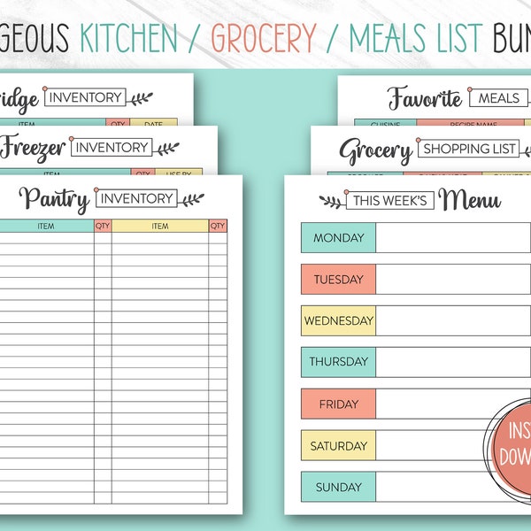 Kitchen Organization - Etsy