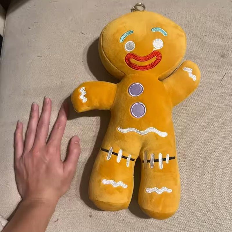 Shrek Gingy Plush - Etsy