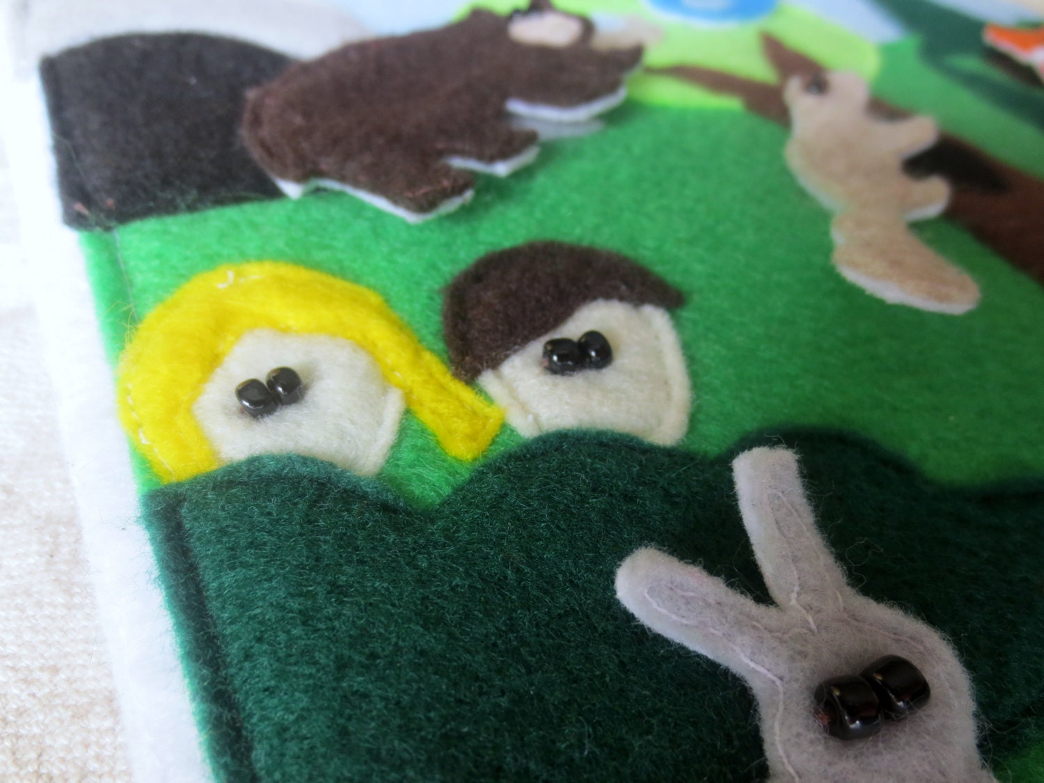 PDF Pattern: Adam and Eve and the Garden of Eden Bible Story Quiet Book ...