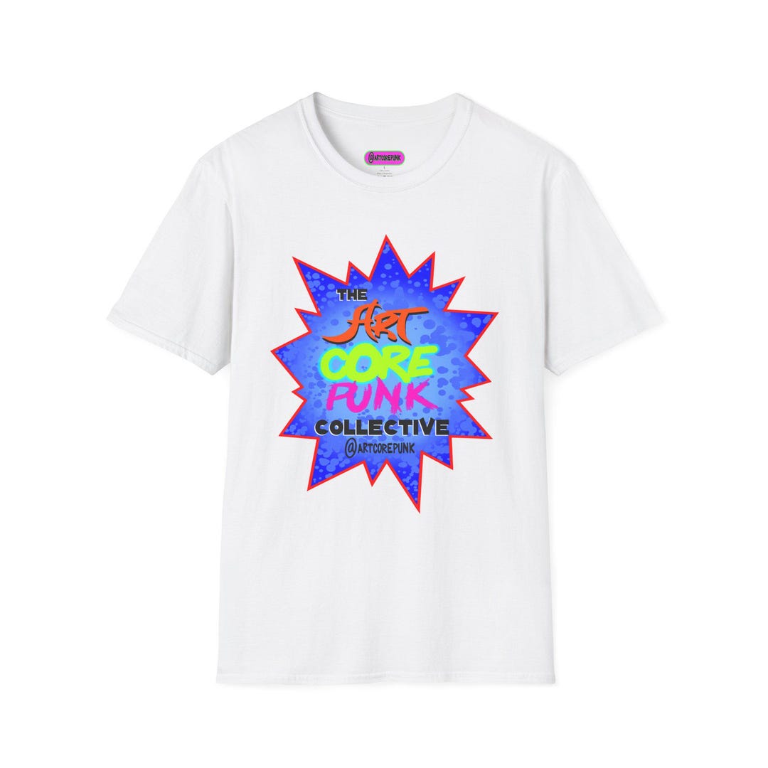 The Art Core Punk Collective - ACP Graphic T-shirt - Etsy