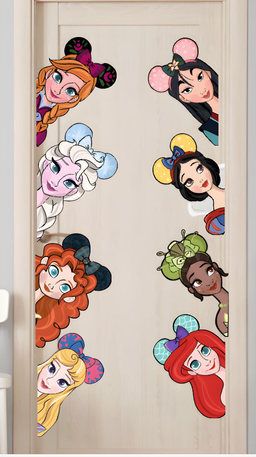 Disney Inspired Princess Side Door Magnet for Disney Cruise Door, Elsa ...