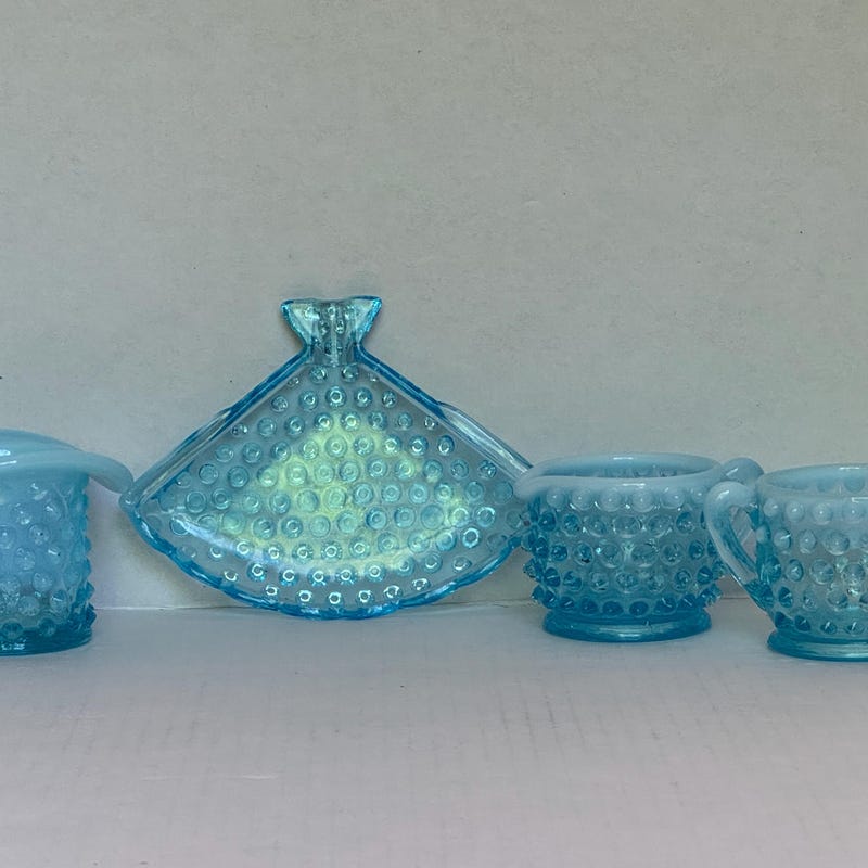 Vintage Fenton Opalescent - Etsy