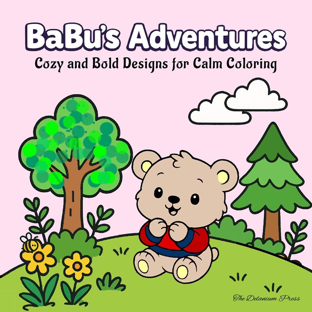 Gugu & Mushmush - the Sweetest Coloring Adventure - Etsy