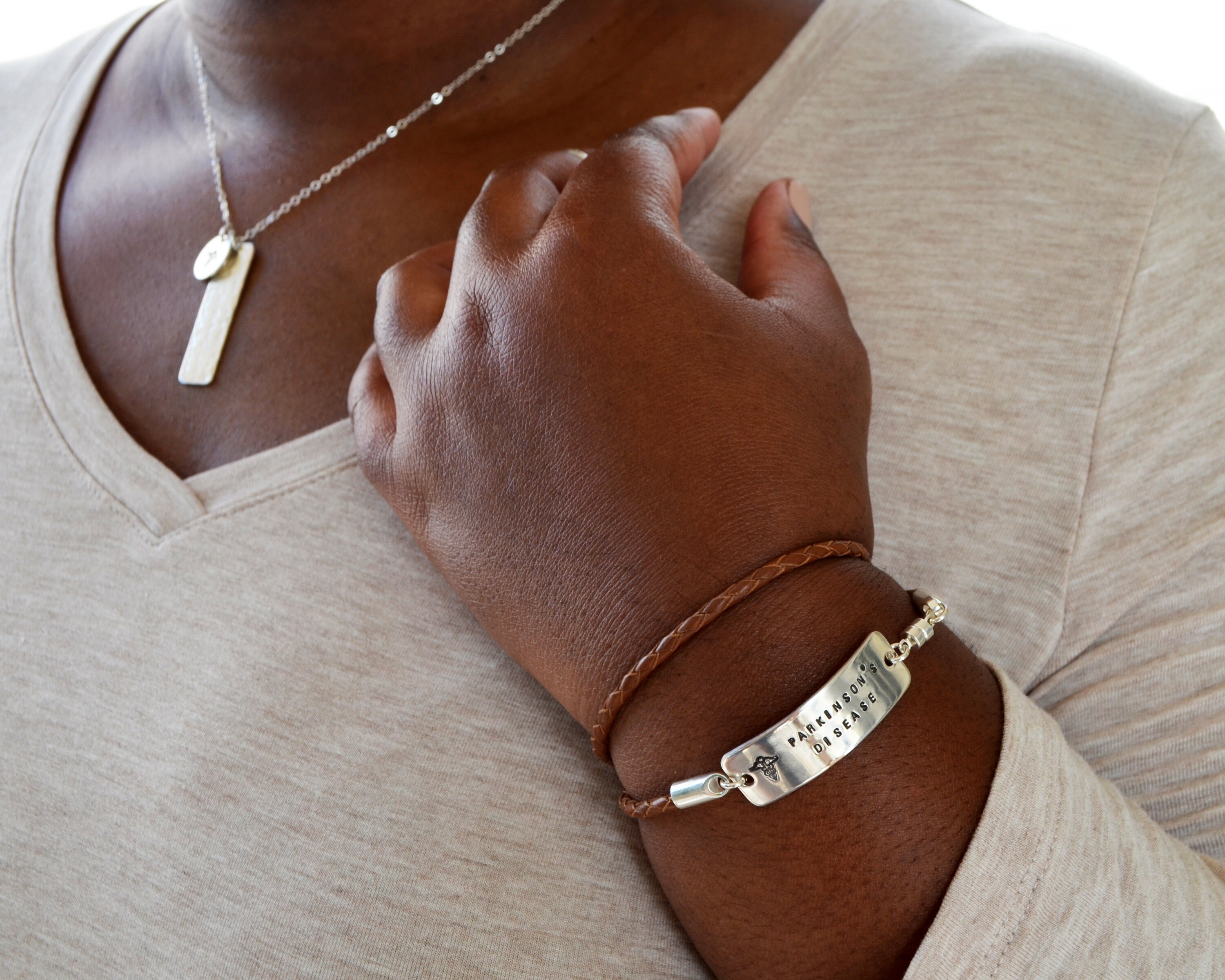 Large Medical Alert Wrap Bracelet Heart Condition Diabetes | Etsy