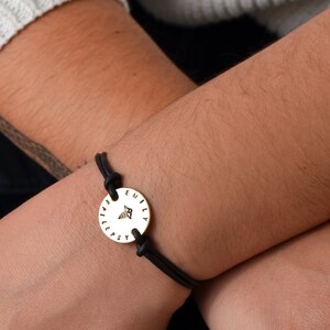 Medical Alert Disc Bracelet - Custom - Personalized - Hand Stamped ...