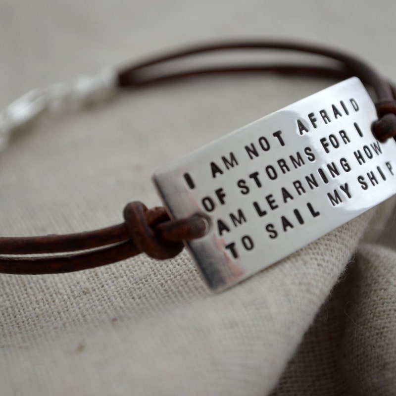 Quote Bracelet - Etsy