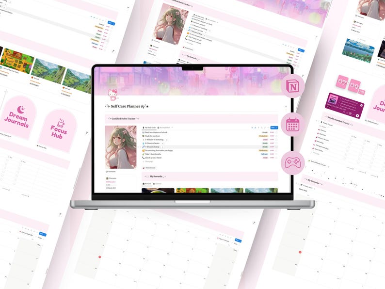 Notion Dashboard: Notion Template 2026, Task Manager, ADHD Life Planner - Etsy