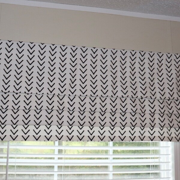 Faux Roman Shades - Etsy