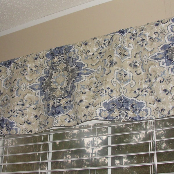 Navy Blue Valance - Etsy