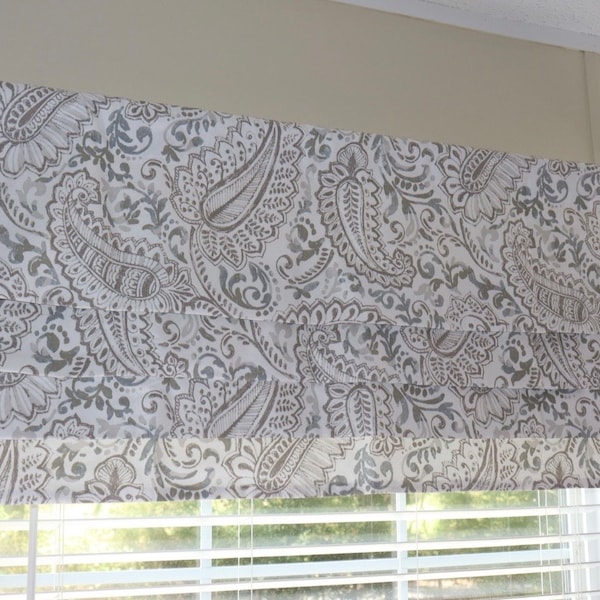 Faux Roman Shades - Etsy