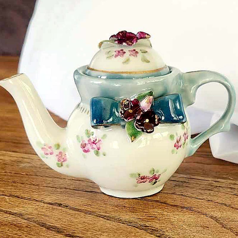 Miniature Teapots - Etsy