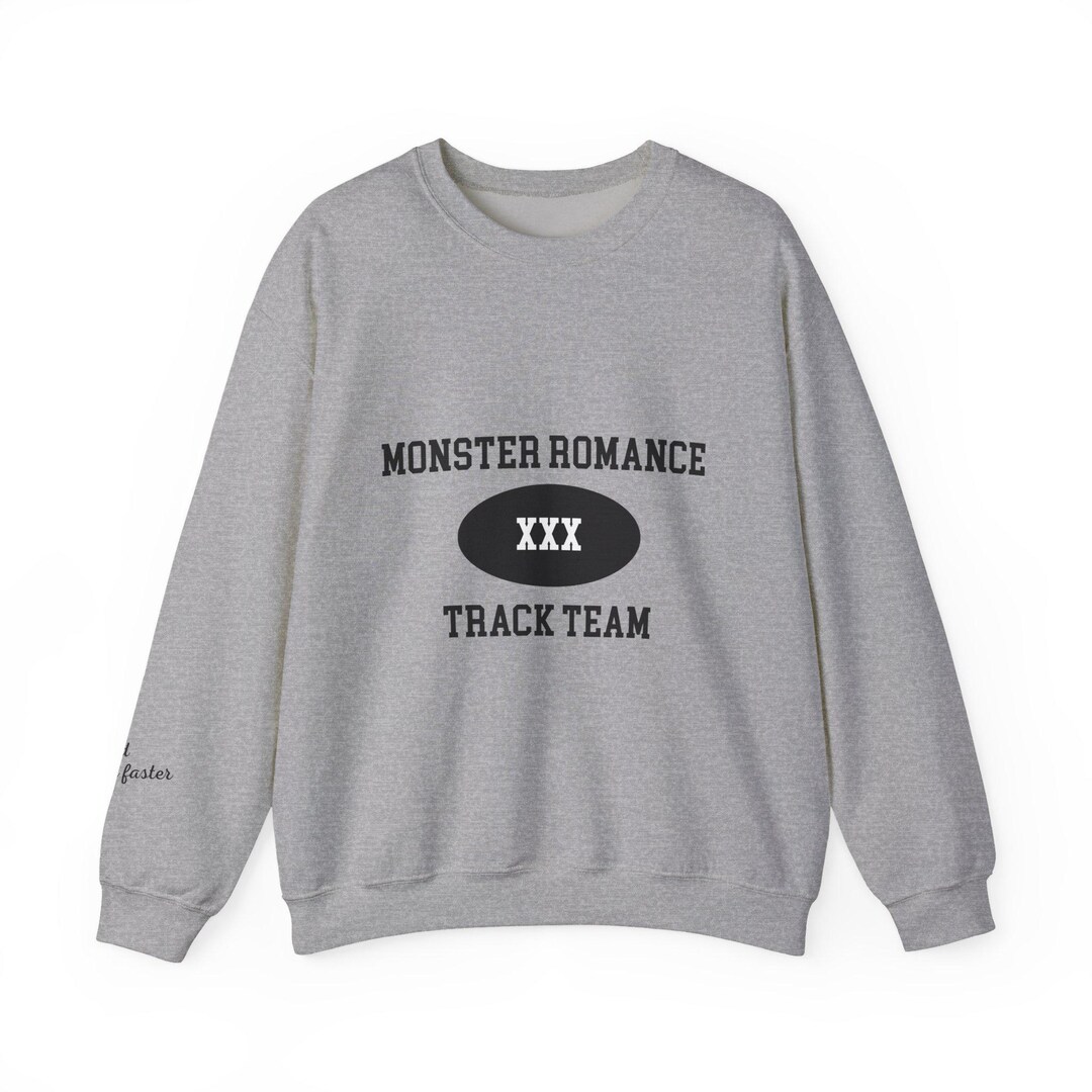 Monster Romance Track Team Sweatshirt | the Morally Greigerie Back Logo ...