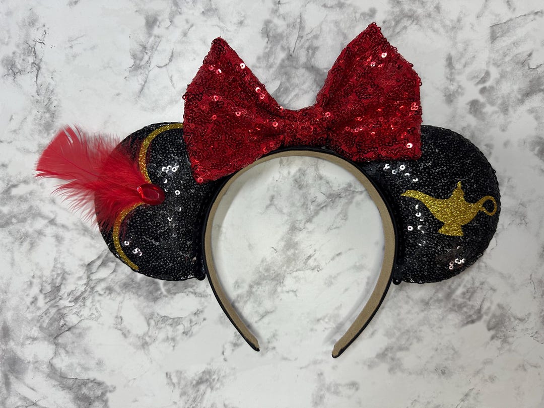 Jafar Mickey Ears, Jafar Mouse Ears, Jafar Mouse Ears Headband, Jafar ...