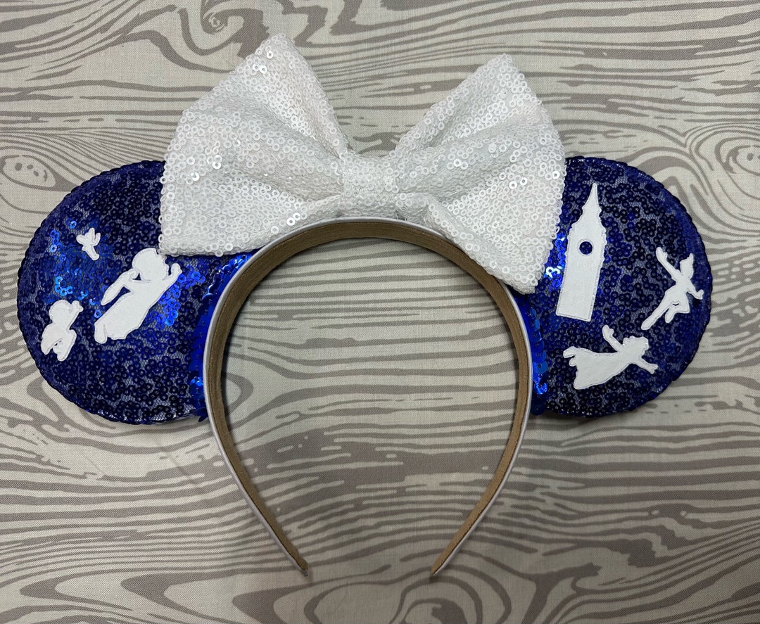 Peter Pan Mouse Ears Headband, Peter Pan Mouse Ears, Peter Pan Mickey ...