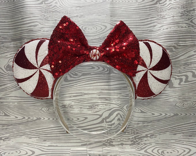 Christmas Mickey Ears, Minnie Mouse Ears, Christmas Ears,mickey Ears ...
