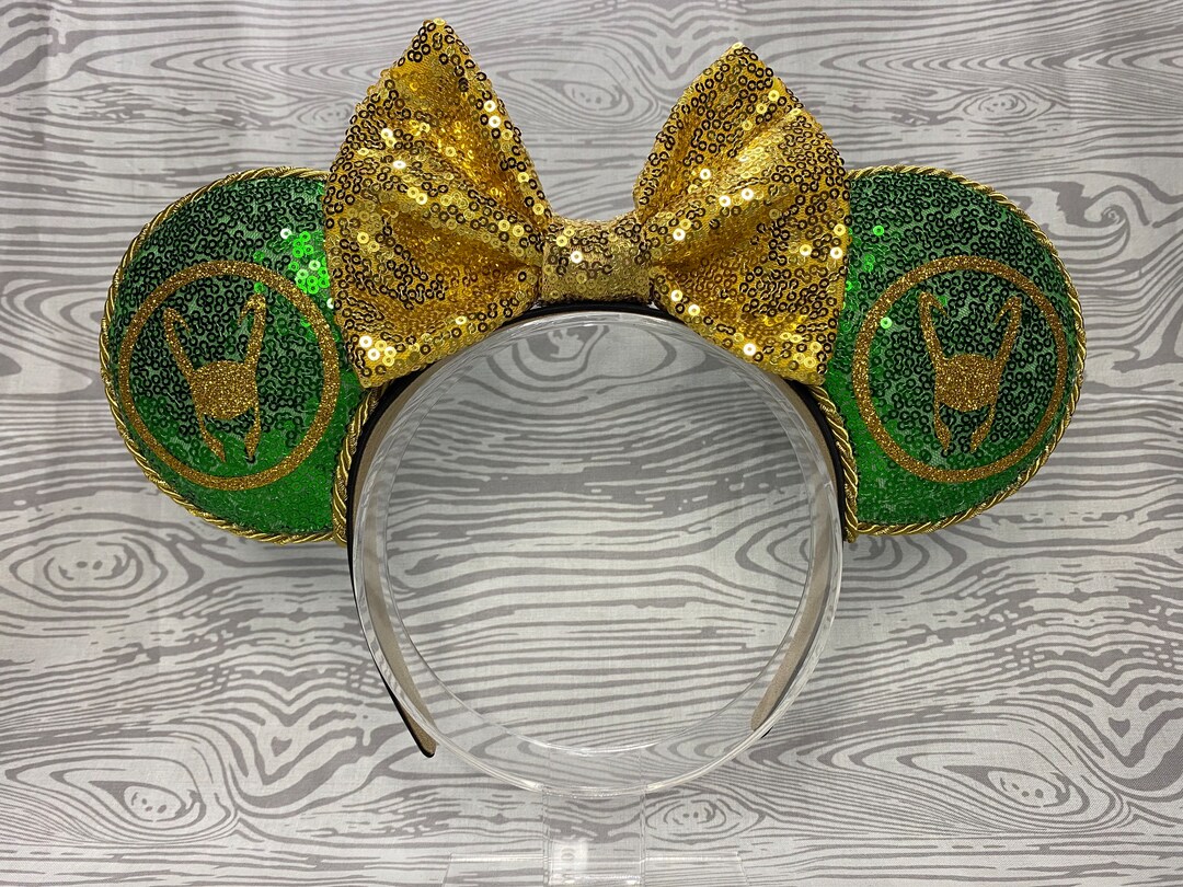 Loki Mouse Ears, Loki Mouse Ear Headband, Loki Minnie Ears, Loki Mickey ...