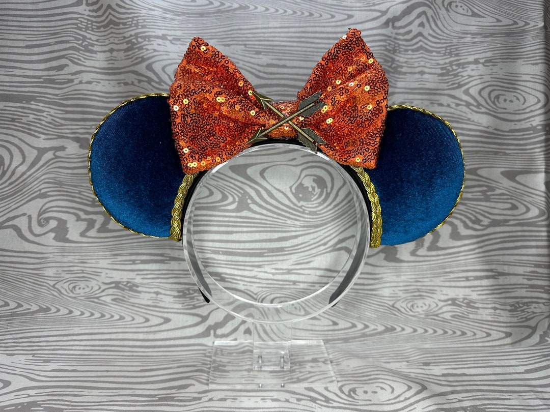 Merida Mickey Ears, Merida Minnie Ears, Merida Mouse Ears, Brave Mickey ...
