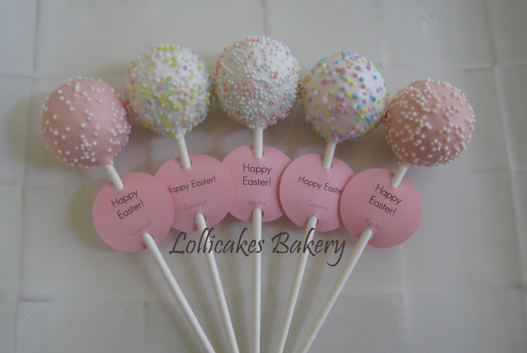 Easter Cake Pops: Easter Basket Cake Pops Made to Order With High ...