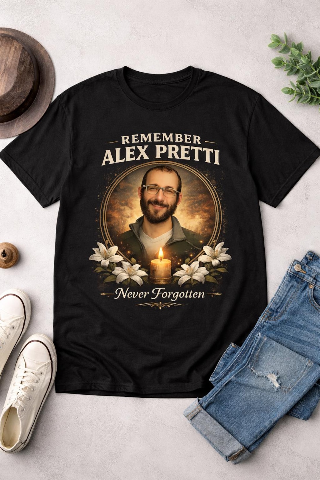 Remember Alex Pretti Shirt, Memorial Tribute T Shirt, in Loving Memory ...