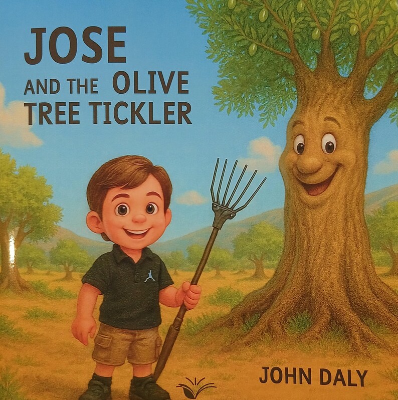 Jose and the Olive Tree Tickler - English Version - Etsy