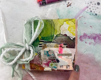 Handmade Art Junk Journal - Etsy