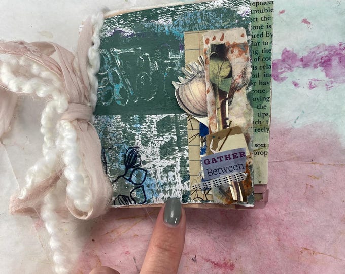 Handmade Art Junk Journal - Etsy