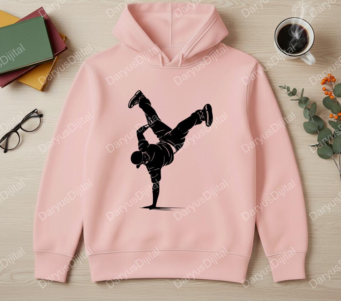 Breakdancer Silhouette SVG PNG JPG | Dance Art Design for T-shirts - Etsy