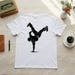Breakdancer Silhouette SVG PNG JPG | Dance Art Design for T-shirts - Etsy