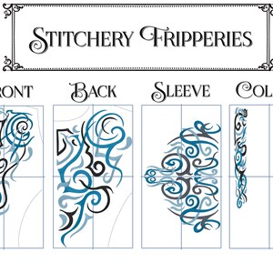 Embroidered Squaller Kefta Lace Appliqués, Zoya Nazyalensky Shadow and ...