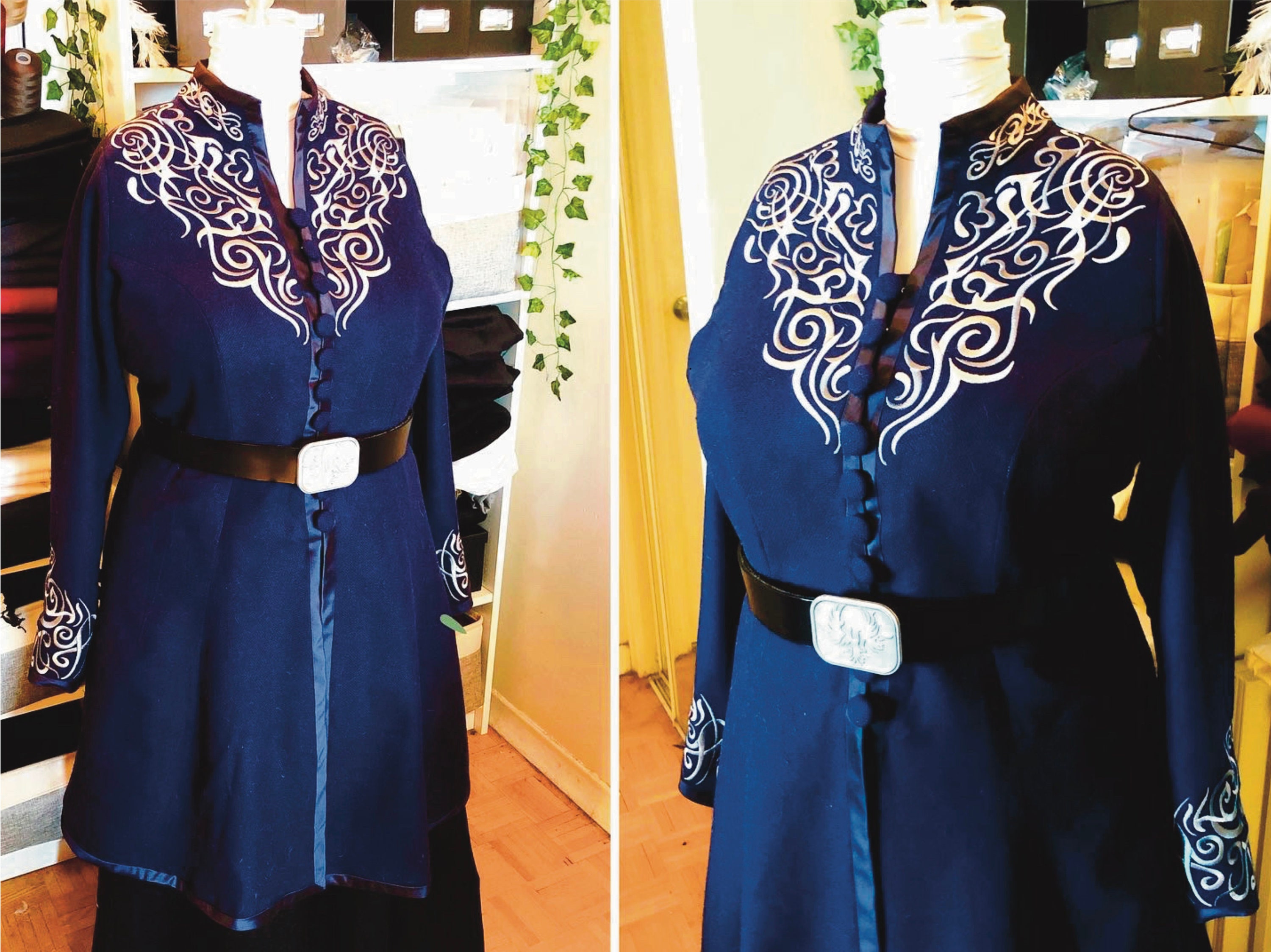 Embroidered Squaller Kefta Lace Appliqués, Zoya Nazyalensky Shadow and ...