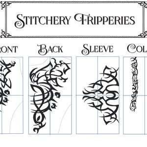 Embroidered Heartrender Kefta Lace Appliqués, Nina Zenik Shadow and ...