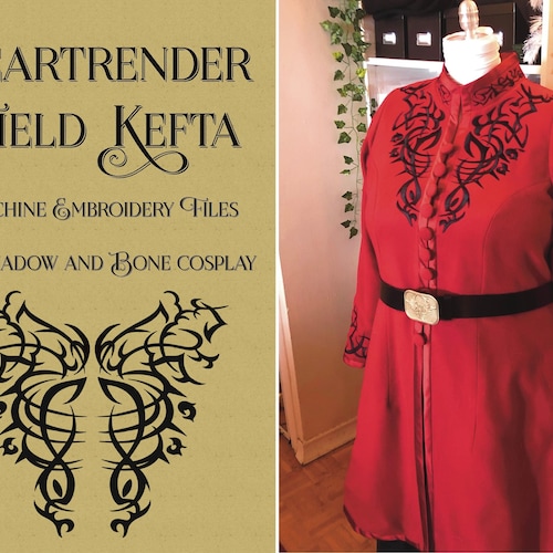 Alkemi Kefta Machine Embroidery Designs Set for Cosplay - Etsy Canada