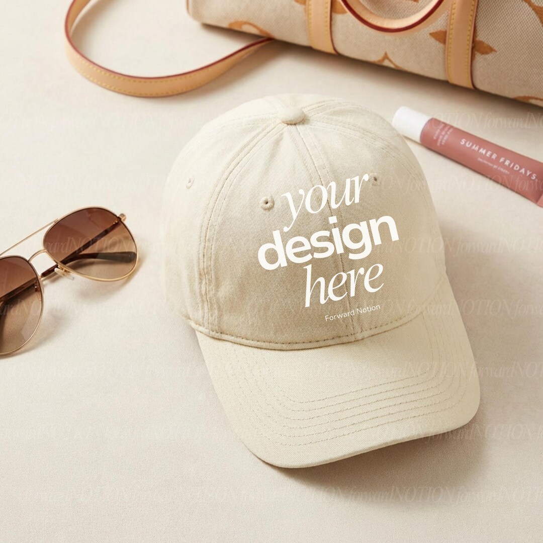 Vanilla Infinity Her Cassie Hat Mockup White Baseball Cap Mock Boho - Etsy