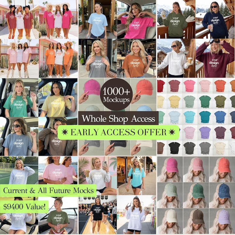 Mockups 3001 Life Style - Etsy