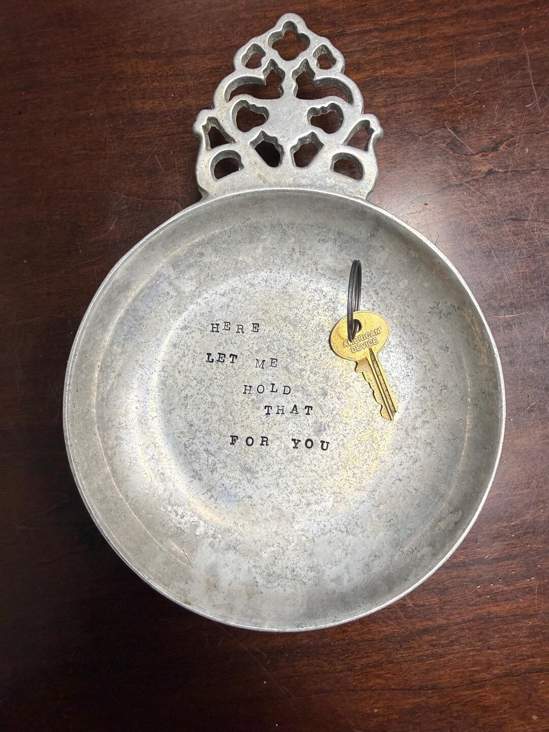 Hand Stamped Key Trays - Etsy