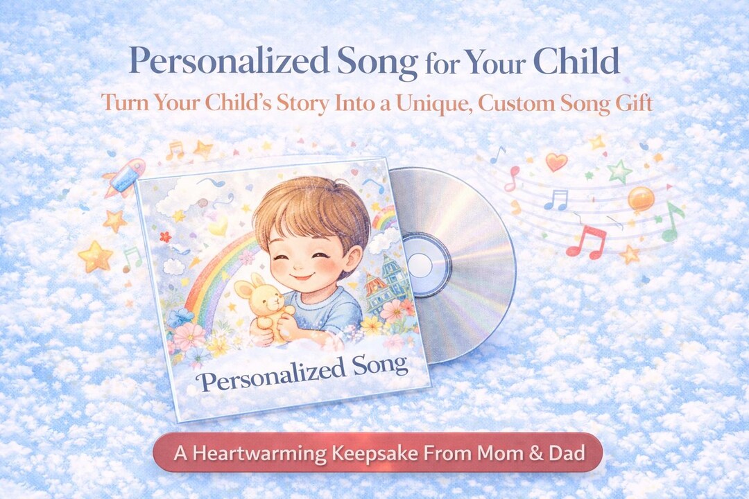 Personalized Song for Your Child | Custom Story Song Gift From Parents ...