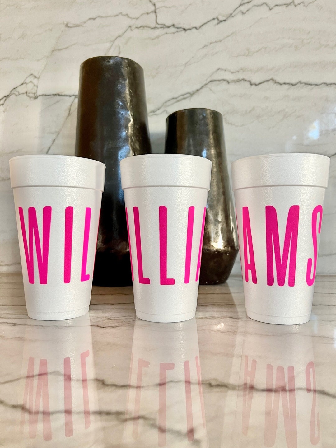 Custom Design, 20 Oz. Styrofoam Party Cups - Etsy