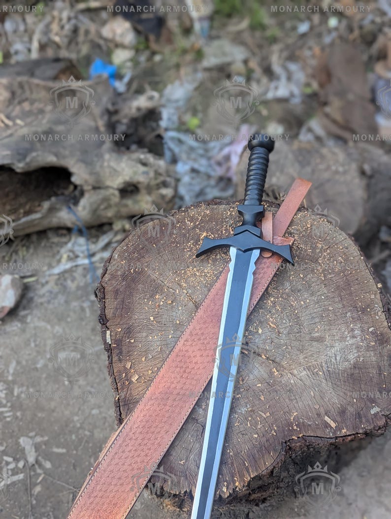 Hand Forged Wind Cleaver Sword Thrones of Glass Replica Costume ,gift ...