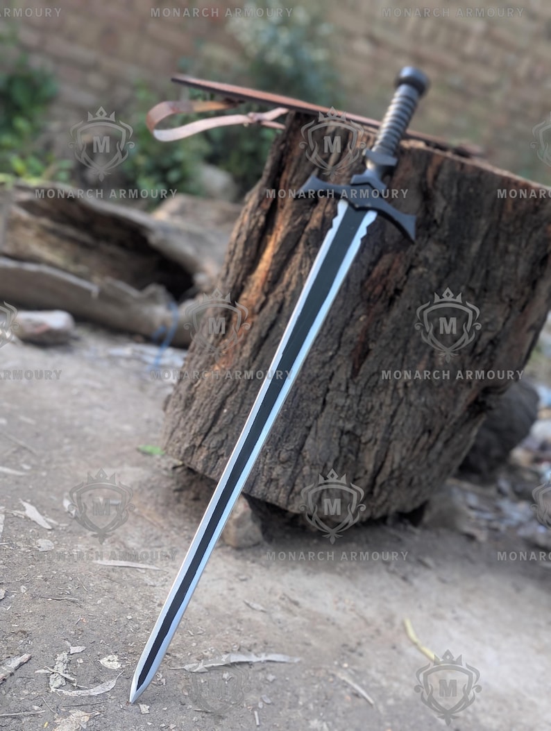 Hand Forged Wind Cleaver Sword Thrones of Glass Replica Costume ,gift ...