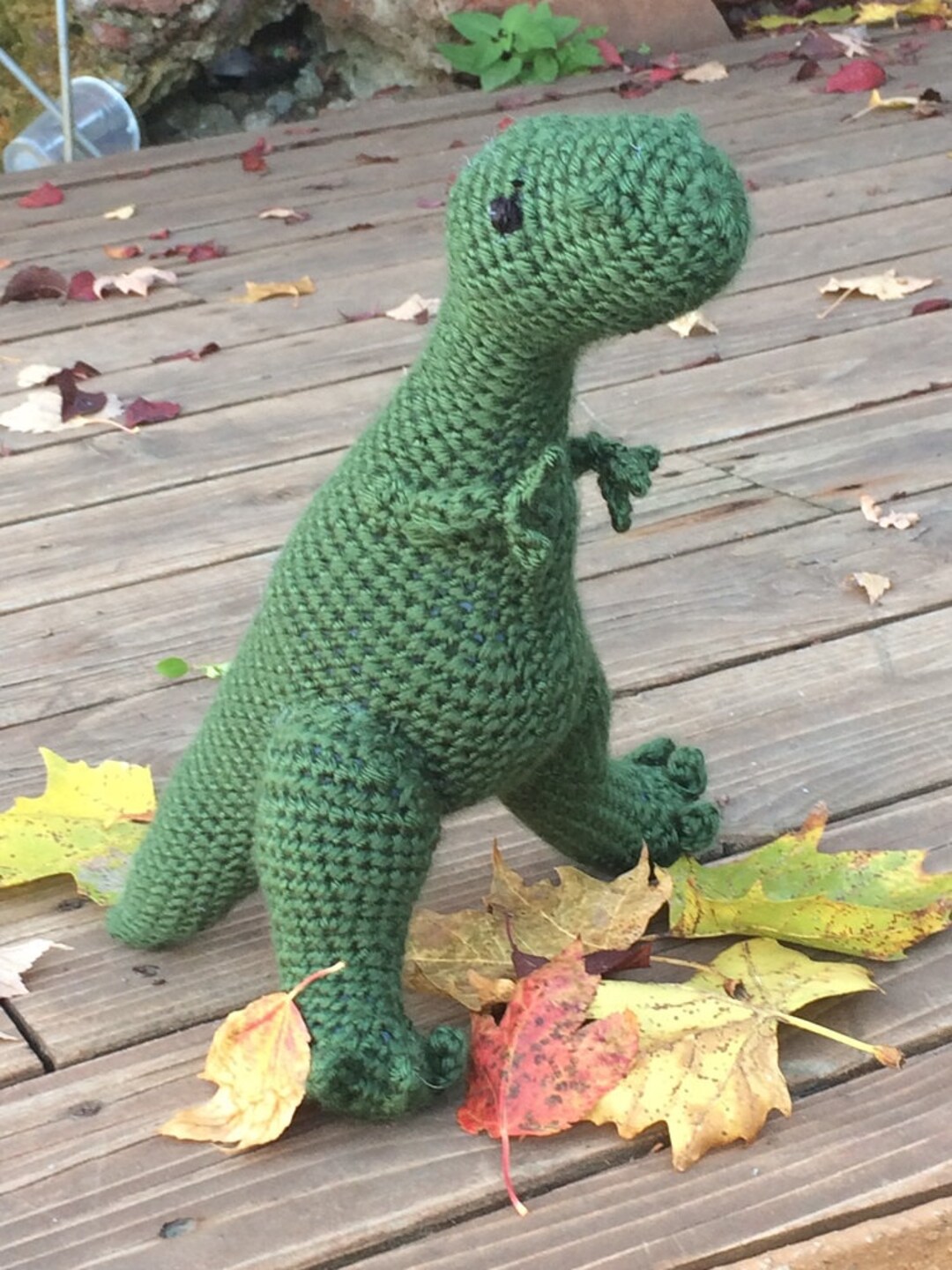 Crochet Pattern T-rex - Etsy