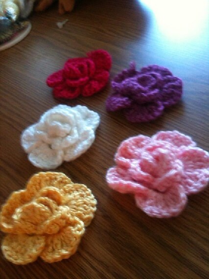 Crochet Pattern Tea Roses - Etsy