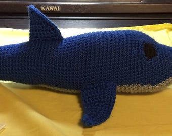 Dynie the Dolphin Filet Crochet PATTERN - Etsy