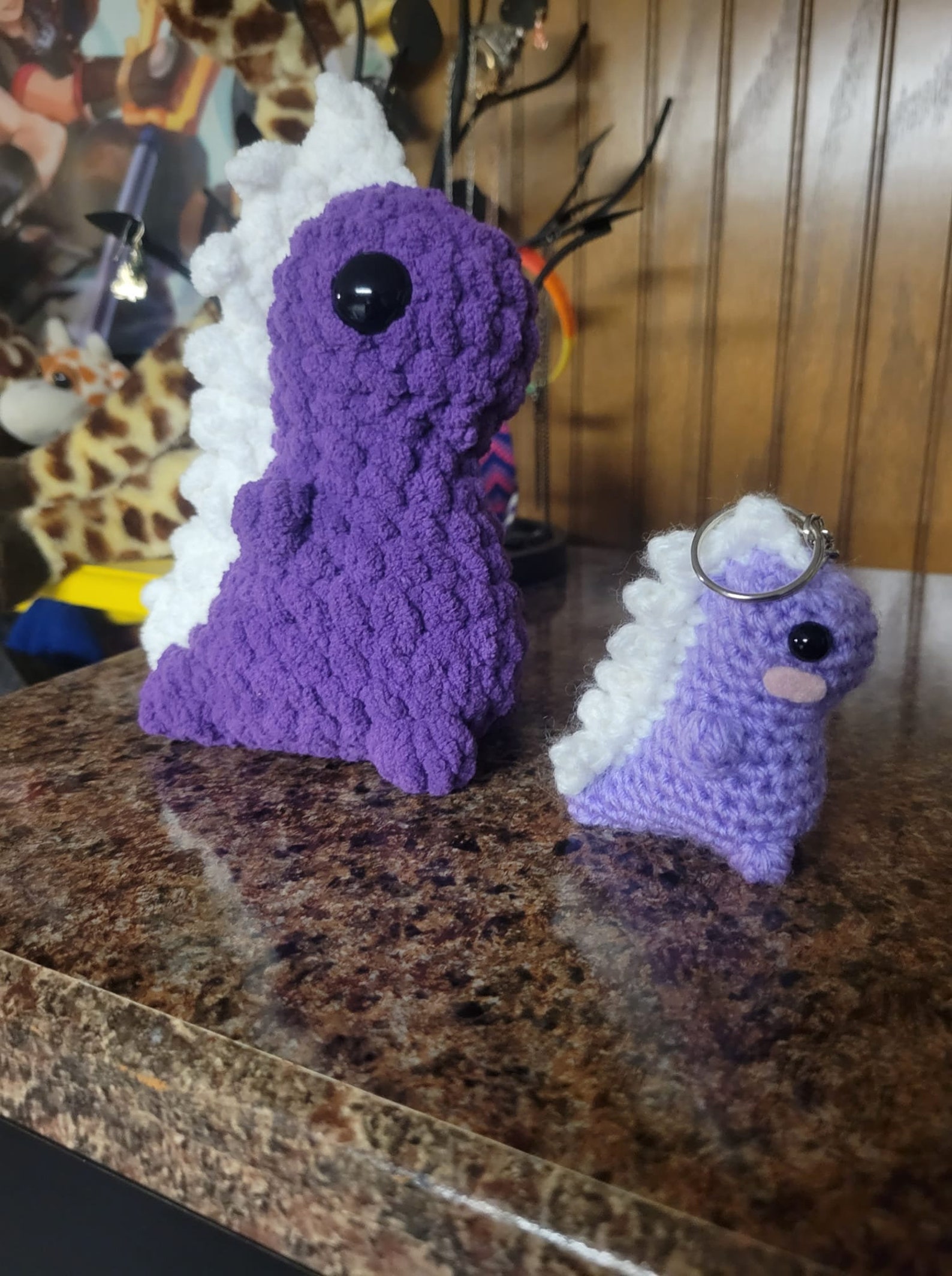 Tiny Diny No Sew Crochet Pattern Tiny T-rex Tiny Dinosaur - Etsy