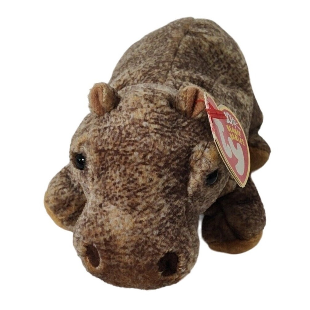 Ty Beanie Babies Tubbo Hippo Plush Stuffed Animal 2002 6 in Hang Tag - Etsy