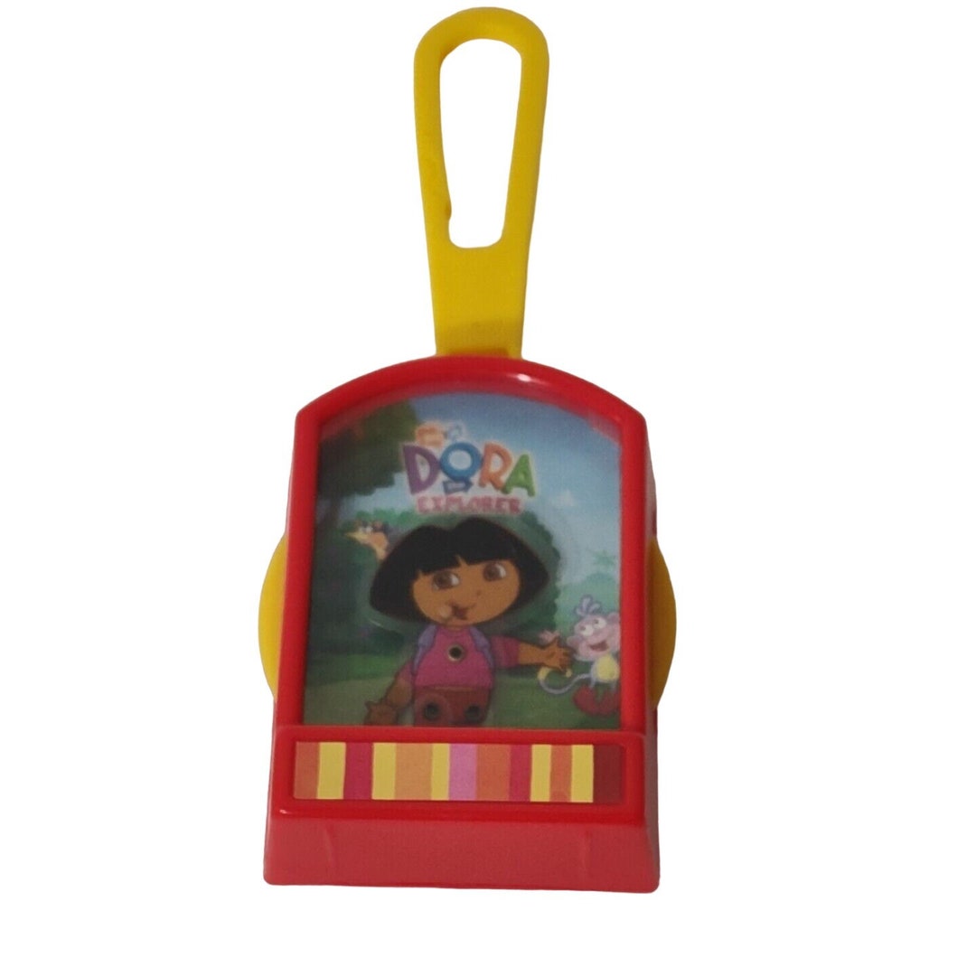 Dora the Explorer Toy Keychain 2002 Spin Game Basic Fun Red Yellow ...