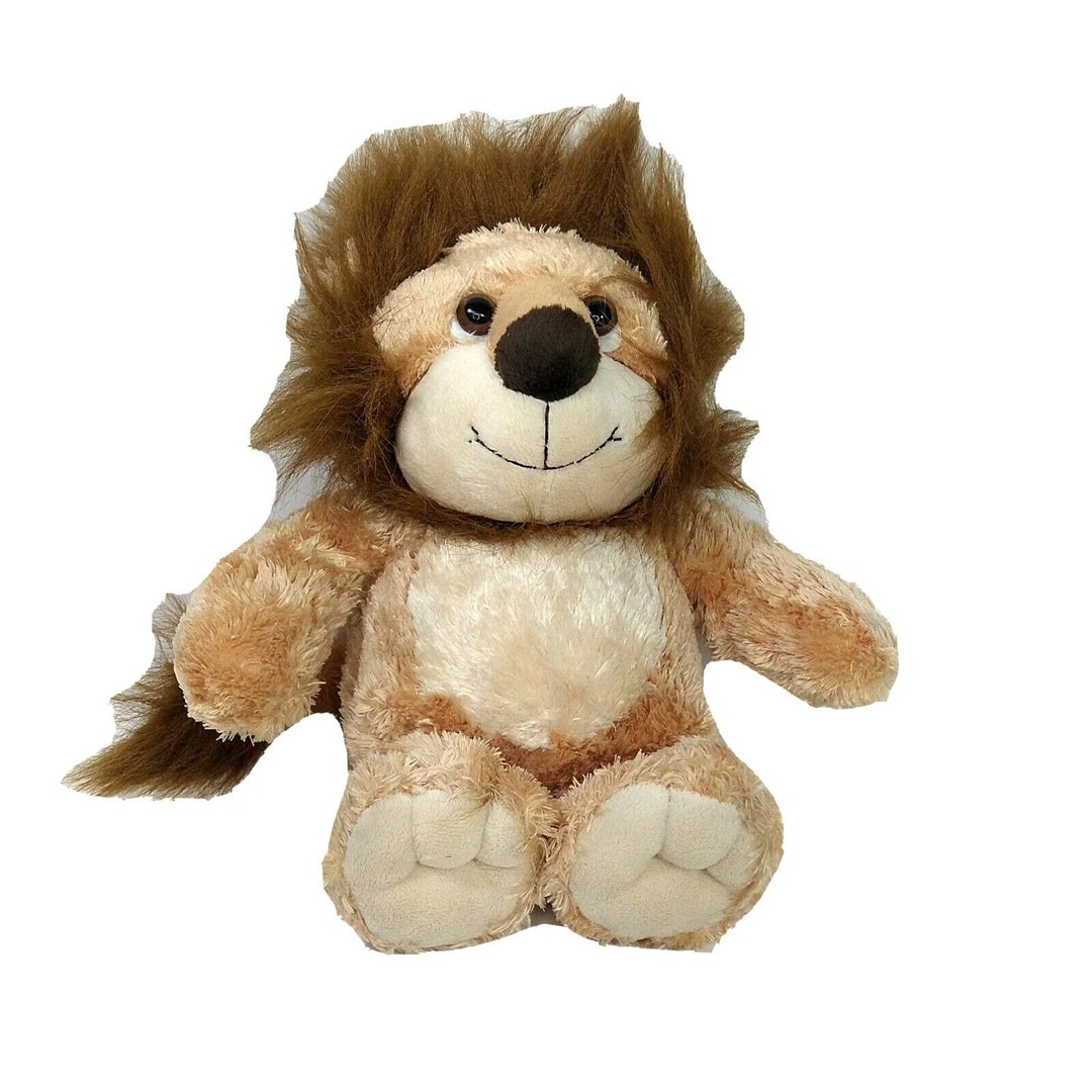 Aurora People Pals Lion Plush Brown Stuffed Animal Toy Ages 3 and up 10 ...