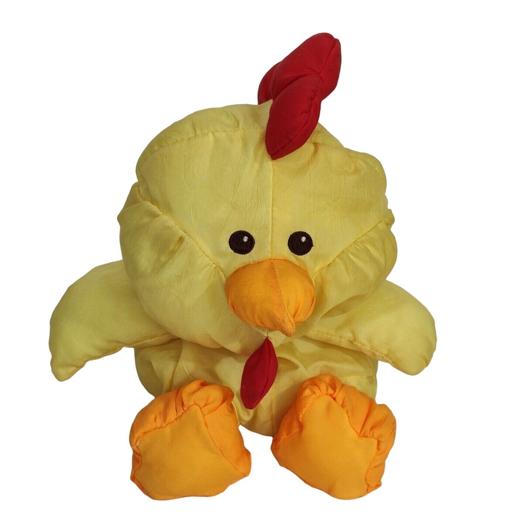 Vintage Fisher Price Puffalump Chicken Chick Plush Stuffed Animal 1997 ...