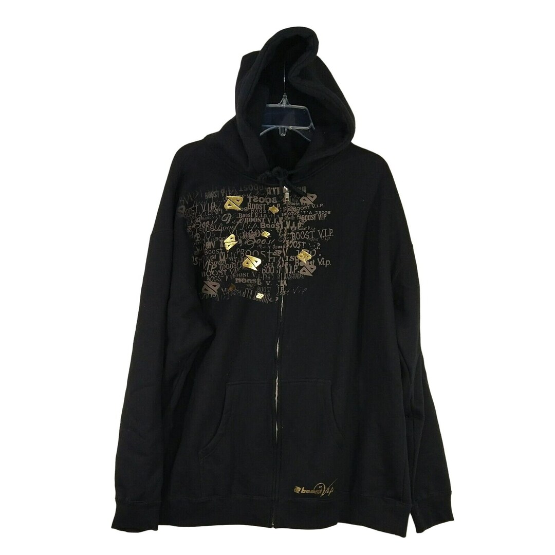 Boost Mobile VIP Full Zip Hoodie Jacket Men Size XXL Black - Etsy