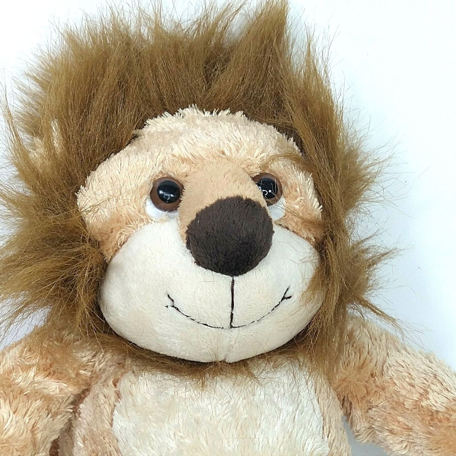 Aurora People Pals Lion Plush Brown Stuffed Animal Toy Ages 3 and up 10 ...