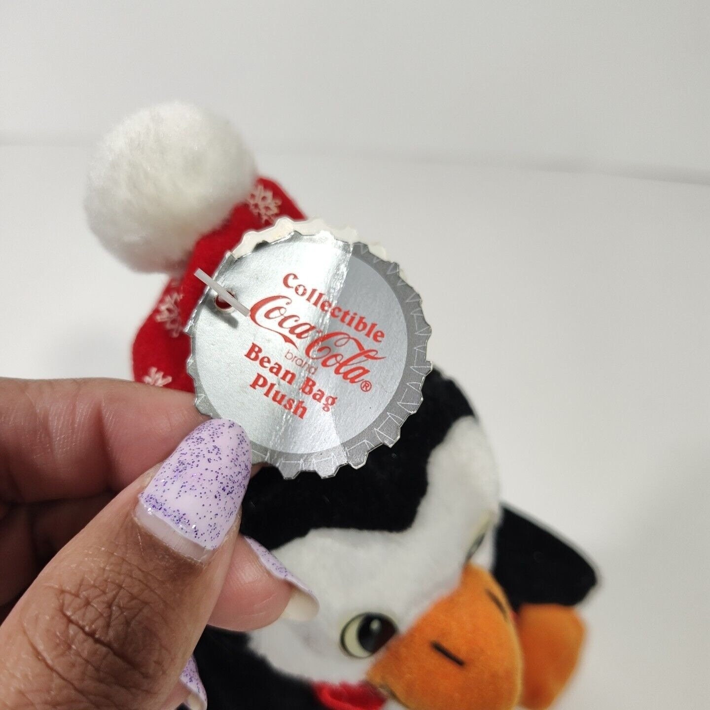 Cocacola Penguin Bean Bag Plush Stuffed Animal 1997 Vintage - Etsy